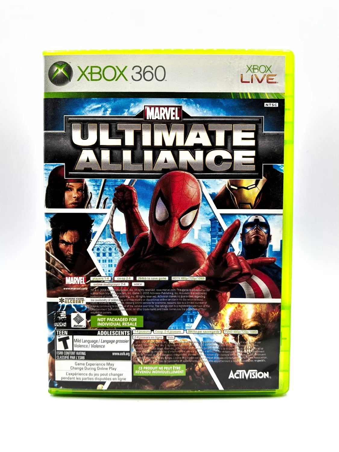 Marvel Ultimate Alliance – 360 - 1UP Games